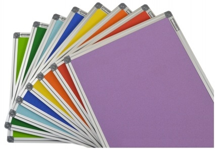 Plăci de plută înrămate din aluminiu colorat - Experti a produselor din ...